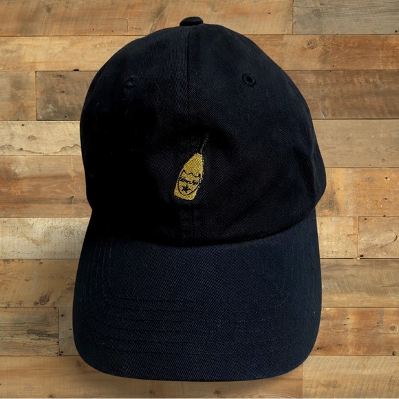 Any Memes | Accessories | Any Memes Champagne Dad Hat Blackgold Osfa ...